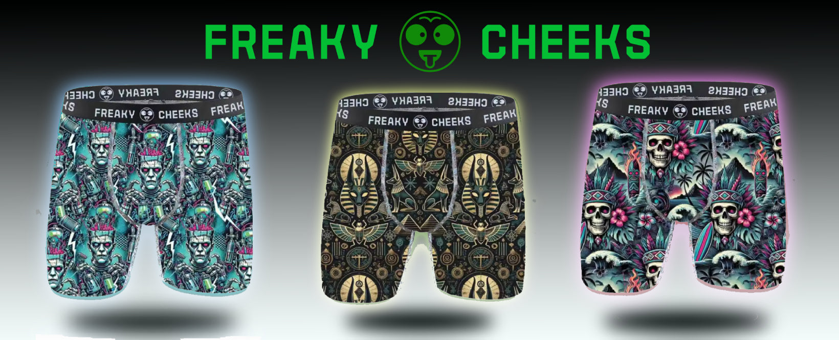 Freaky Cheeks | Monthly Boxer Shorts Subscription